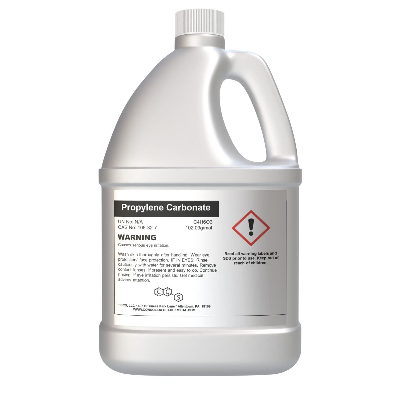 Propylene Carbonate (PC) - High Purity Solvent - Consolidated Chemical