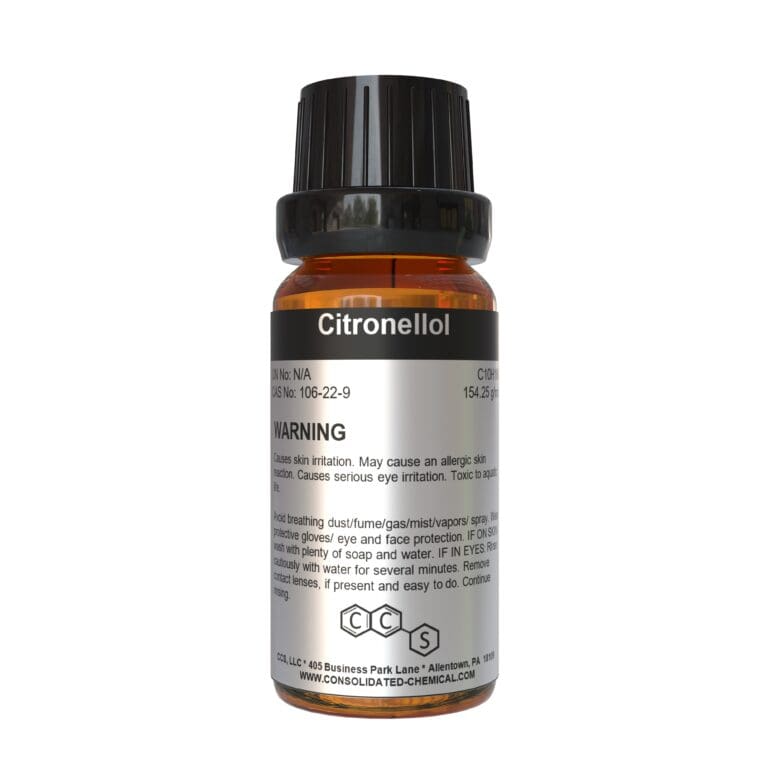 Citronellol | High-Quality Floral & Citrus Fragrance Compound ...