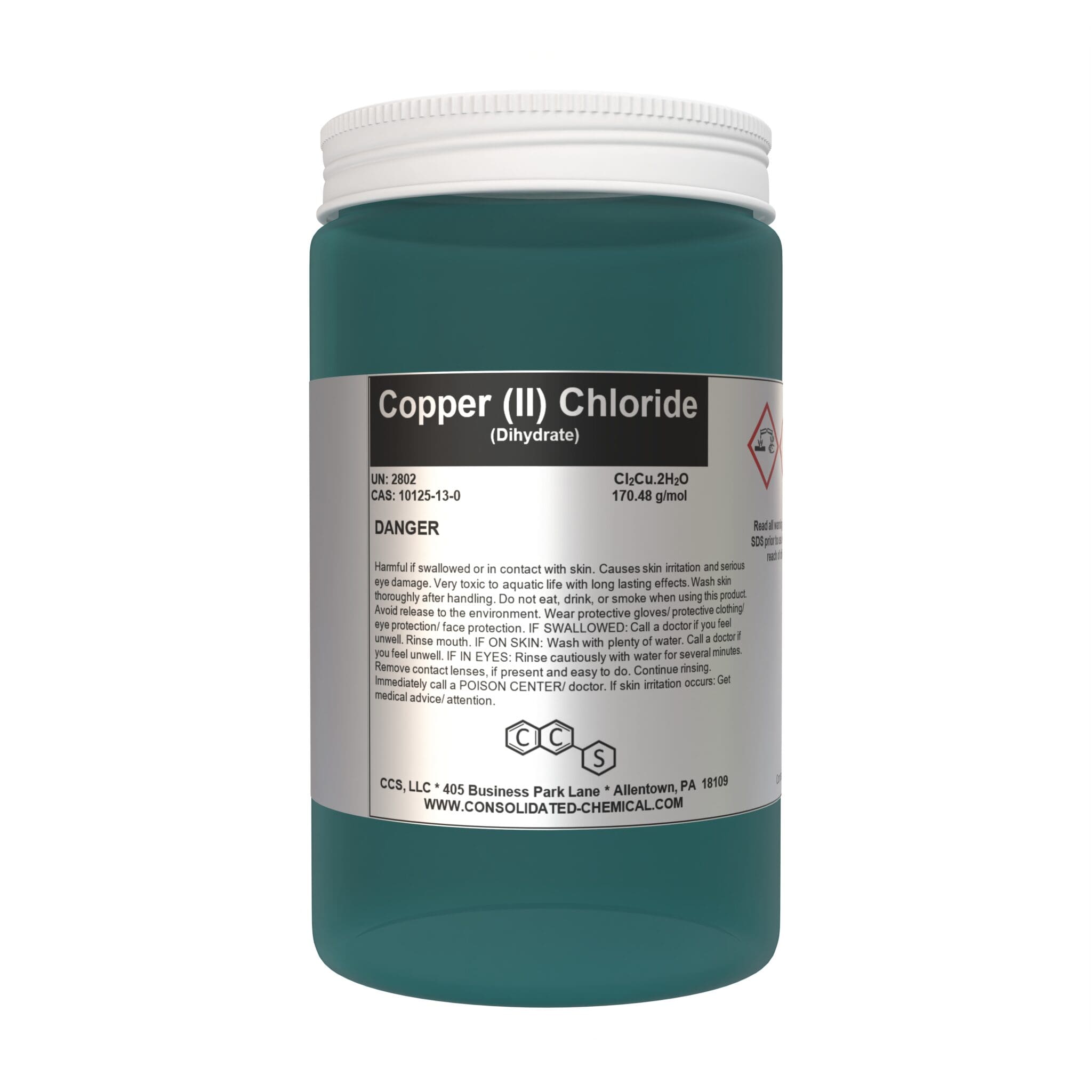 Copper (II) Chloride Dihydrate - Consolidated Chemical