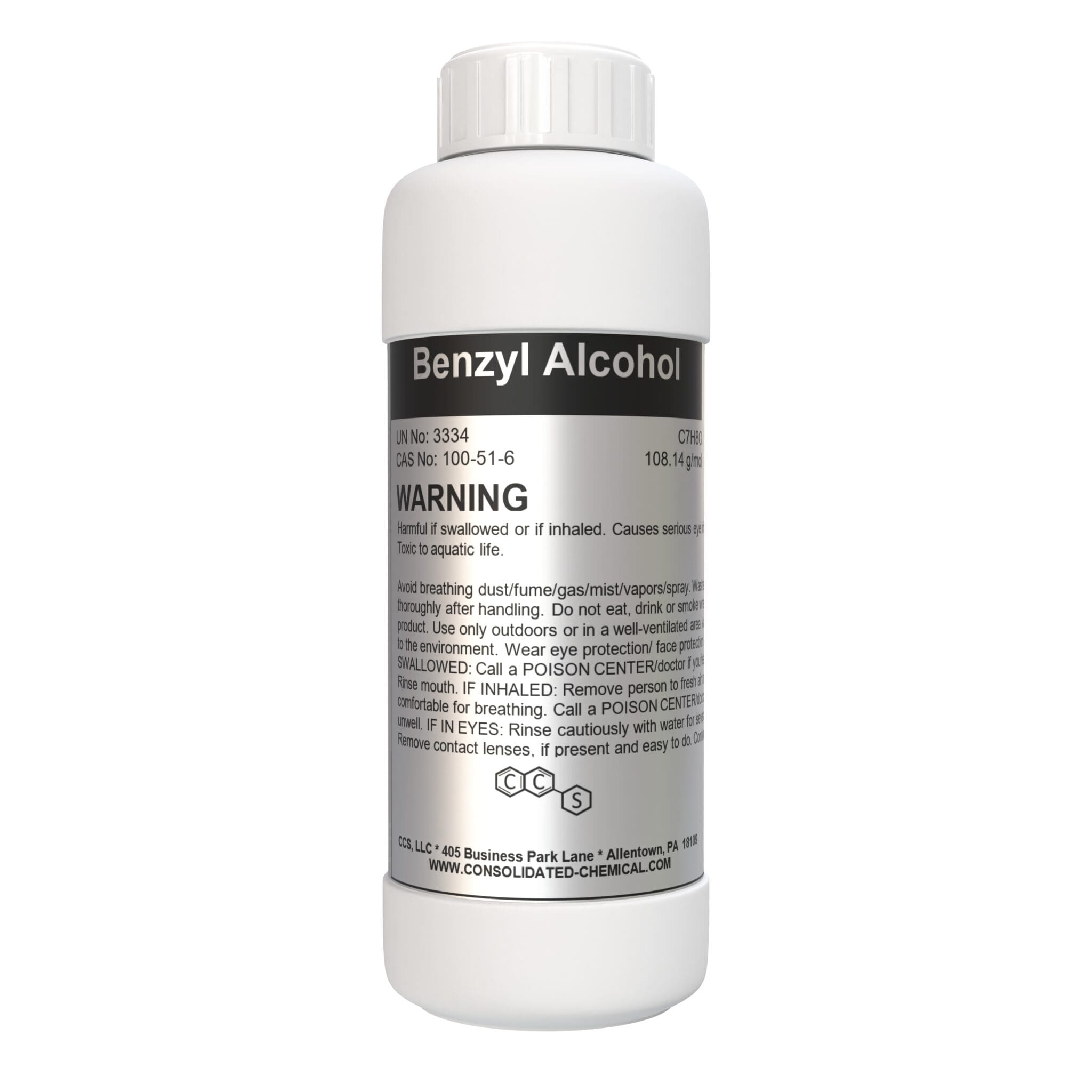 Benzyl Alcohol – Laboratory Grade Multi-Purpose Solvent - Consolidated ...