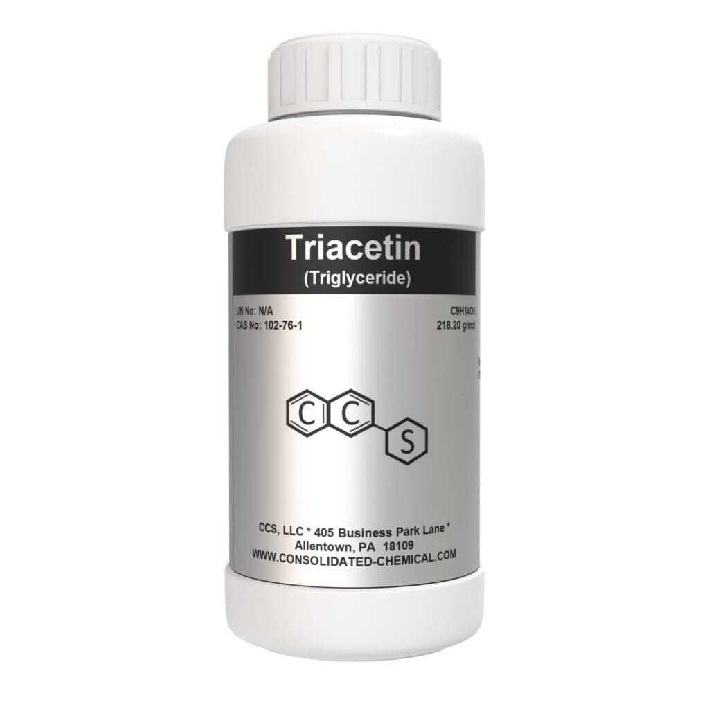 Triacetin – Premium Food and Industrial Grade Solvent - Consolidated ...