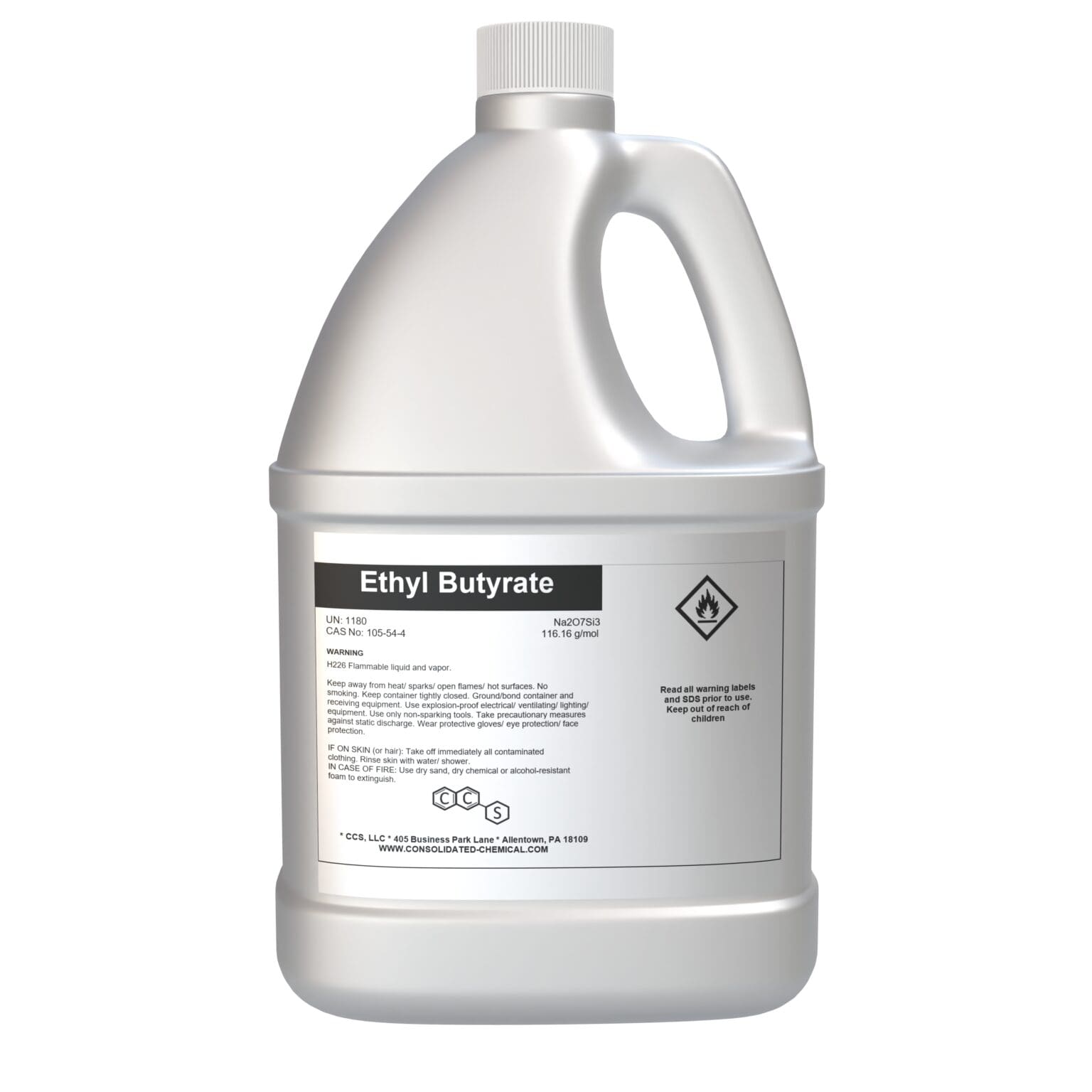 Ethyl Butyrate - Industrial and Laboratory Grade - Consolidated Chemical