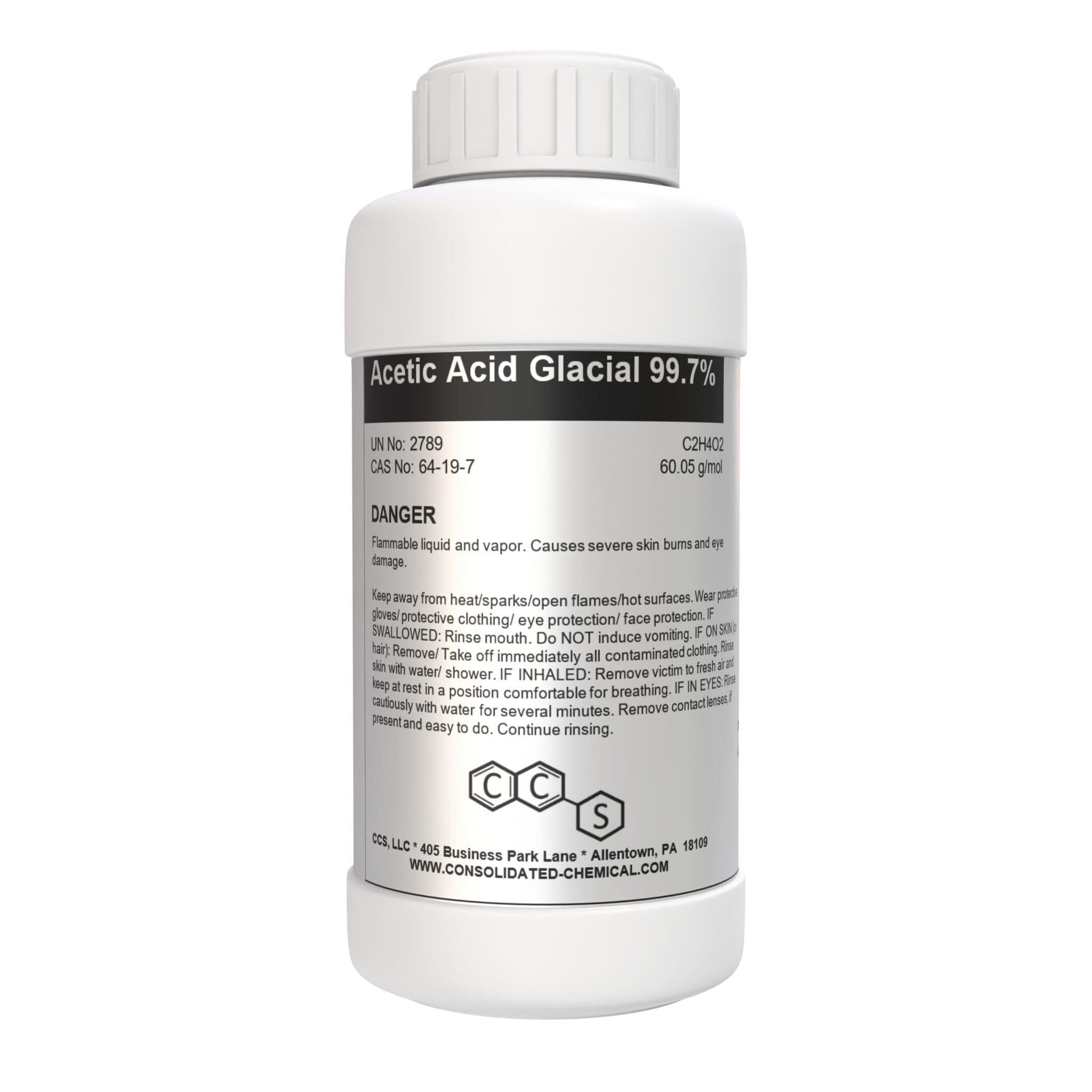 Acetic Acid Glacial – High-Purity Acetic Acid - Consolidated Chemical